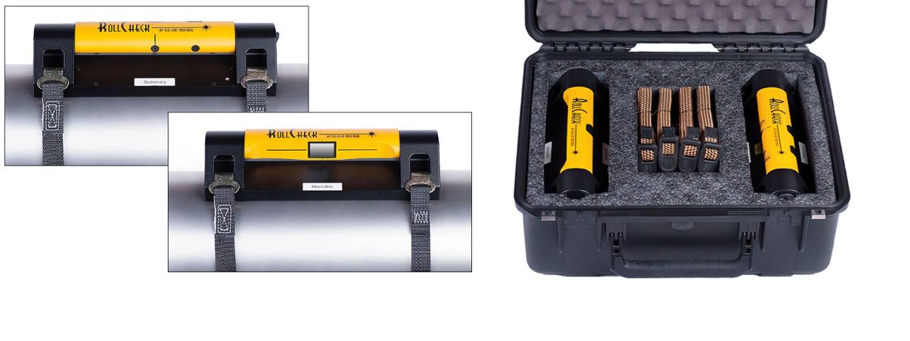 RollCheck – Laser Alignment Tool for accurate Visual Alignment of Rolls